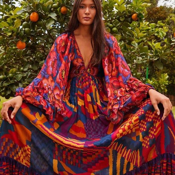 FARM Rio | Dresses | Farm Rio Maxi | Poshmark